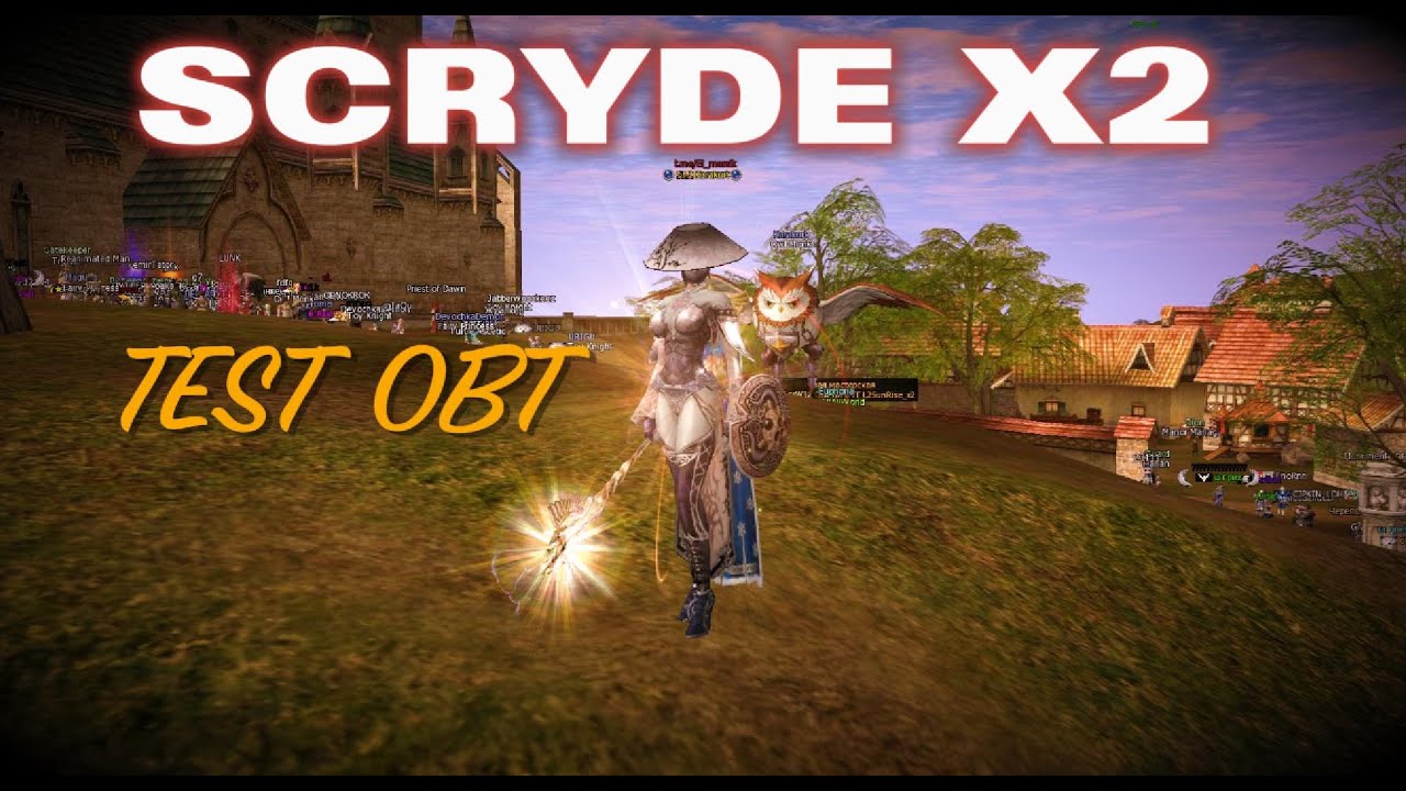 SCRYDE X2. ТЕСТ ОЛИМПА ЗА СХ, ЖДЕМ СТАРТ! - YouTube