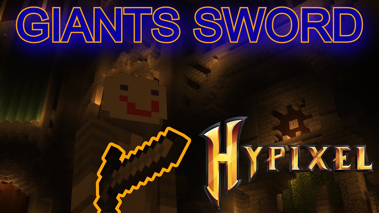 How to get GIANTS SWORD in VANILLA MINECRAFT - YouTube
