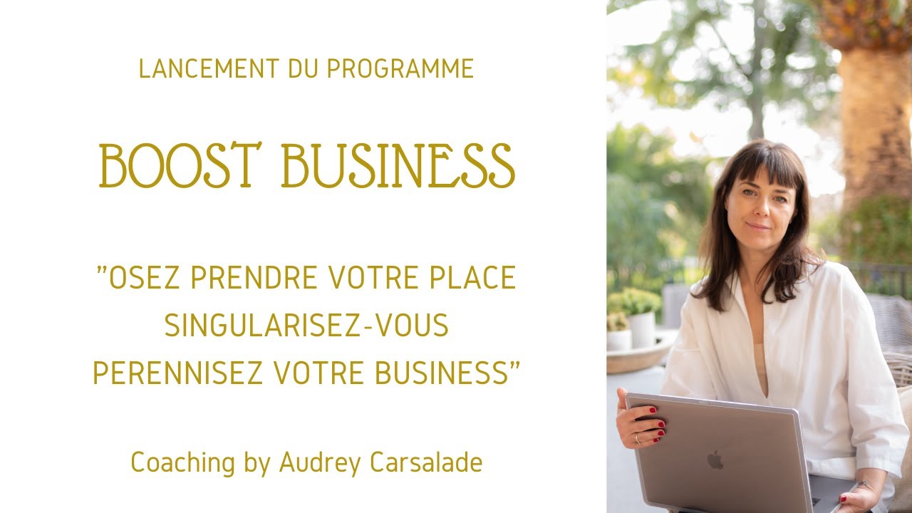 Programme coaching "Boost business " - YouTube