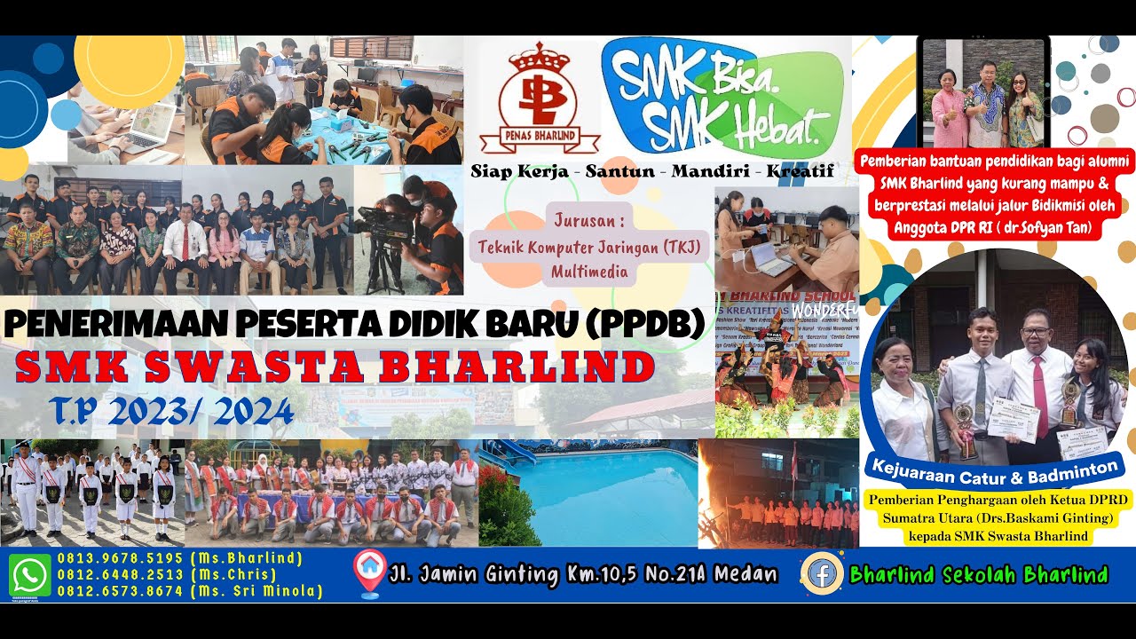 SMK SWASTA BHARLIND MEDAN - YouTube