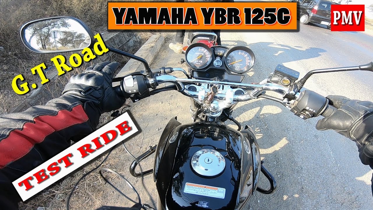 YAMAHA YBR 125G TEST RIDE ON GT ROAD IN 2020 - YouTube