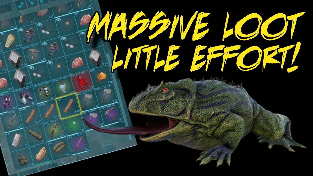 Free Loot, using frog traps to harvest people of their gear - Ark ...