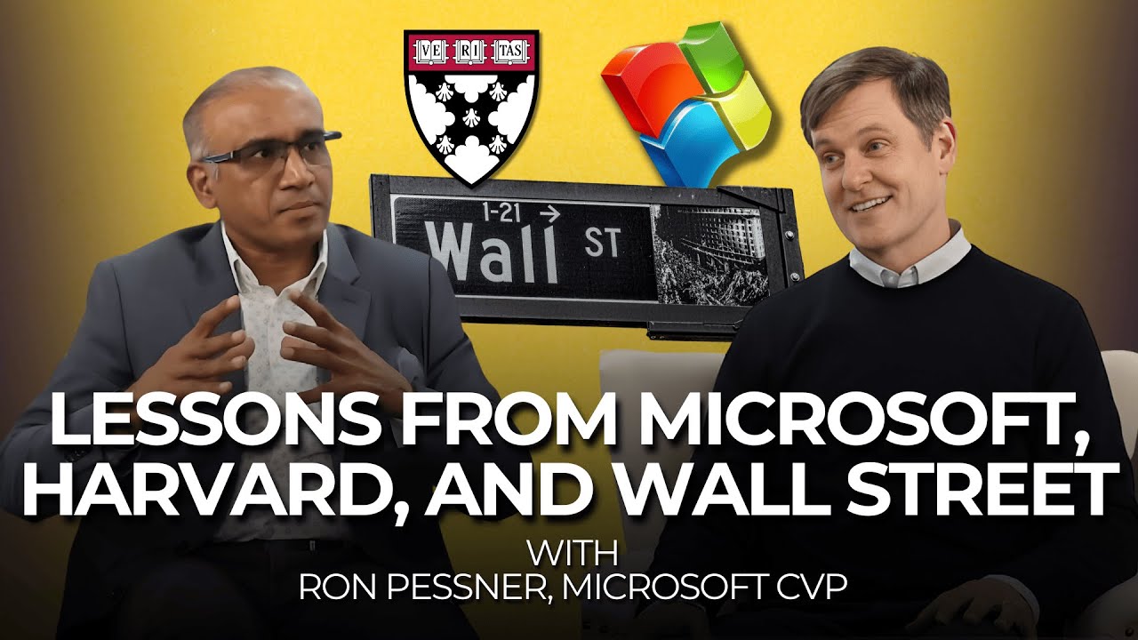 Pathways to Leadership: A Microsoft CVP Shares His Story - YouTube