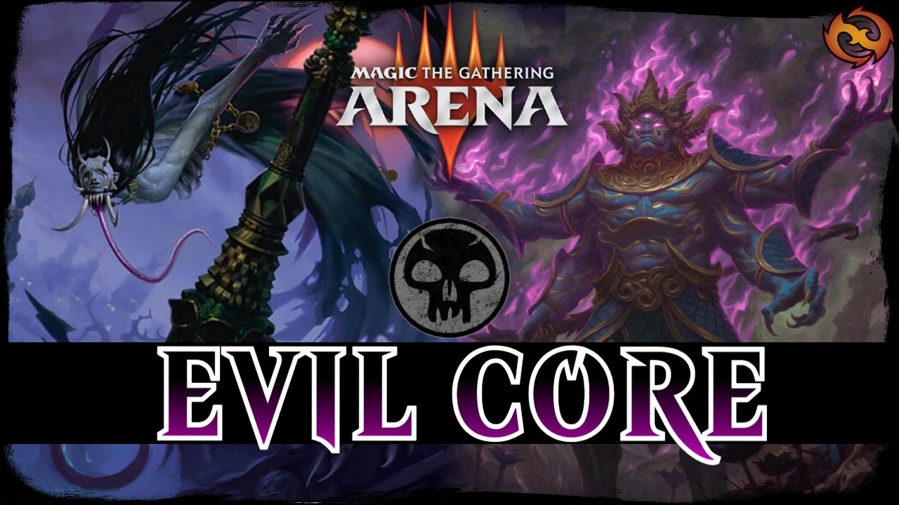 MOST EVIL DECK EVER! | MTG Arena - Mono Black Demon Vampire Dragon ...