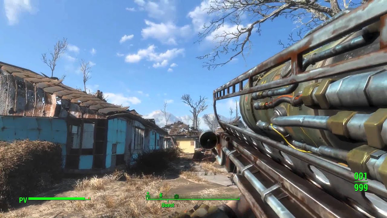 fallout 4 fatman and mirv - YouTube