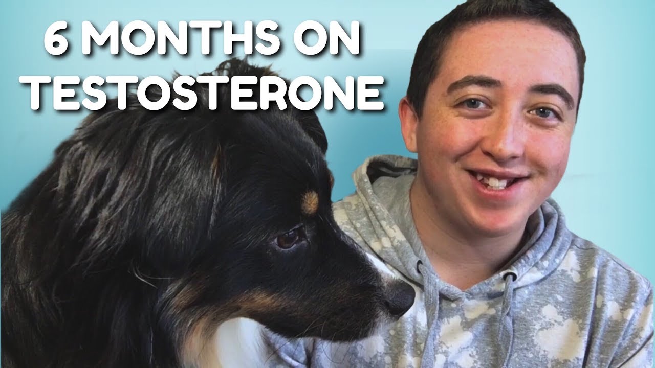 6 MONTHS ON TESTOSTERONE (ft. Charlie the Dog) ∣ FTM - YouTube