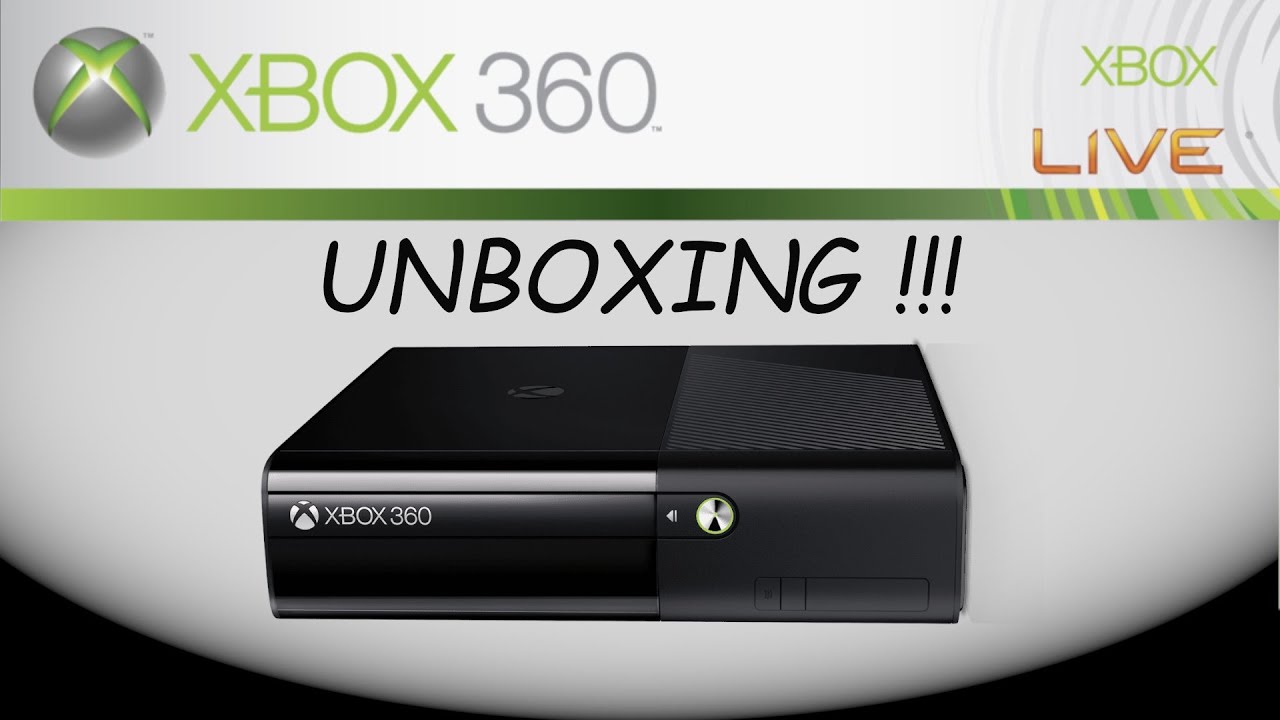 New Xbox 360E unboxing - and some info about my game - YouTube