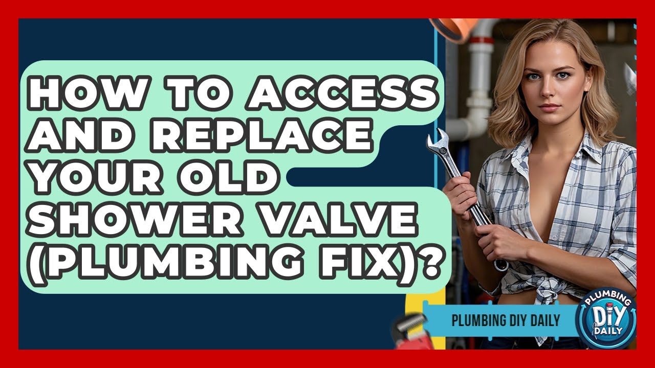 How To Access And Replace Your Old Shower Valve (Plumbing Fix ...