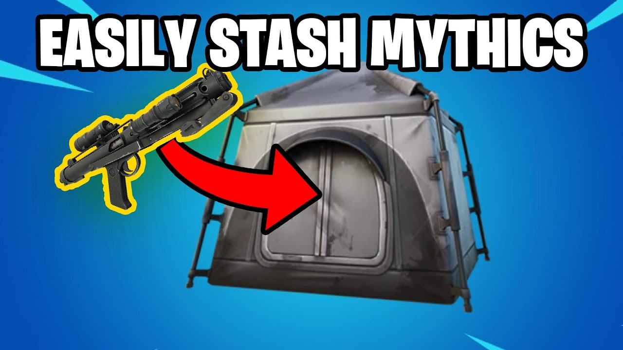How to EASILY Stash an item of Mythic or Exotic rarity in a tent ...