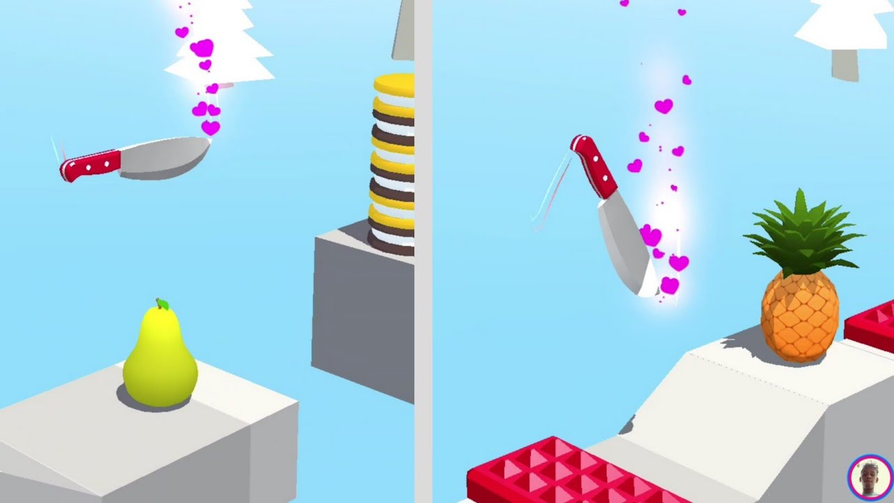 Slice it all game - walkthrough #Gameplay #sliceitall - YouTube