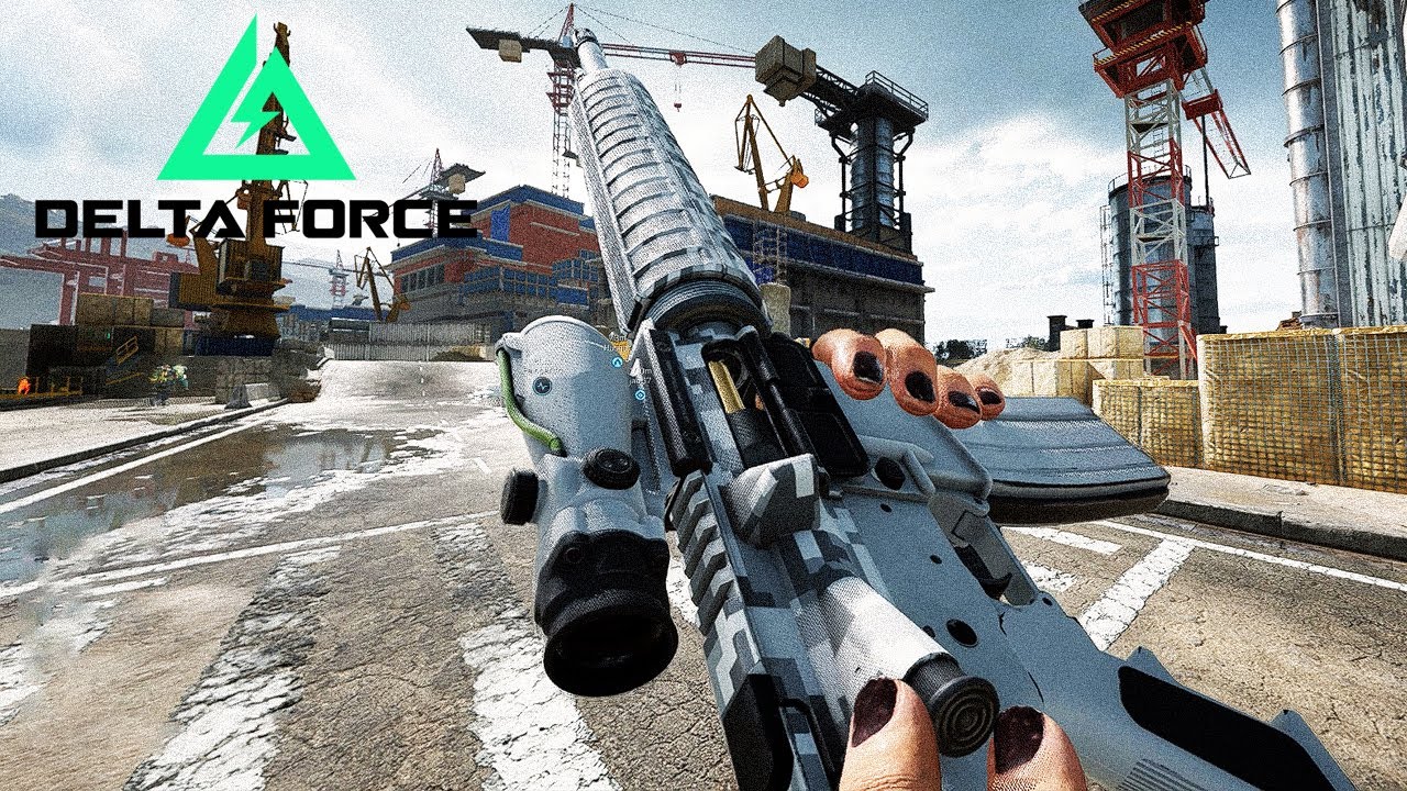 Delta Force Attack and Defend Knife Edge M16A4 Digital Veil Season 2 - YouTube