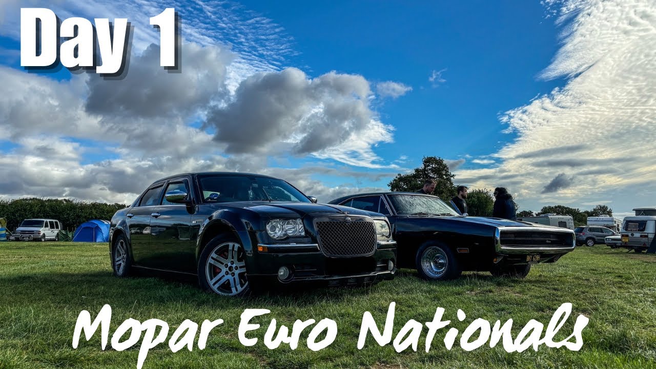 Europe’s Biggest Mopar Event- Day One Of Camping At Mopar Euro ...