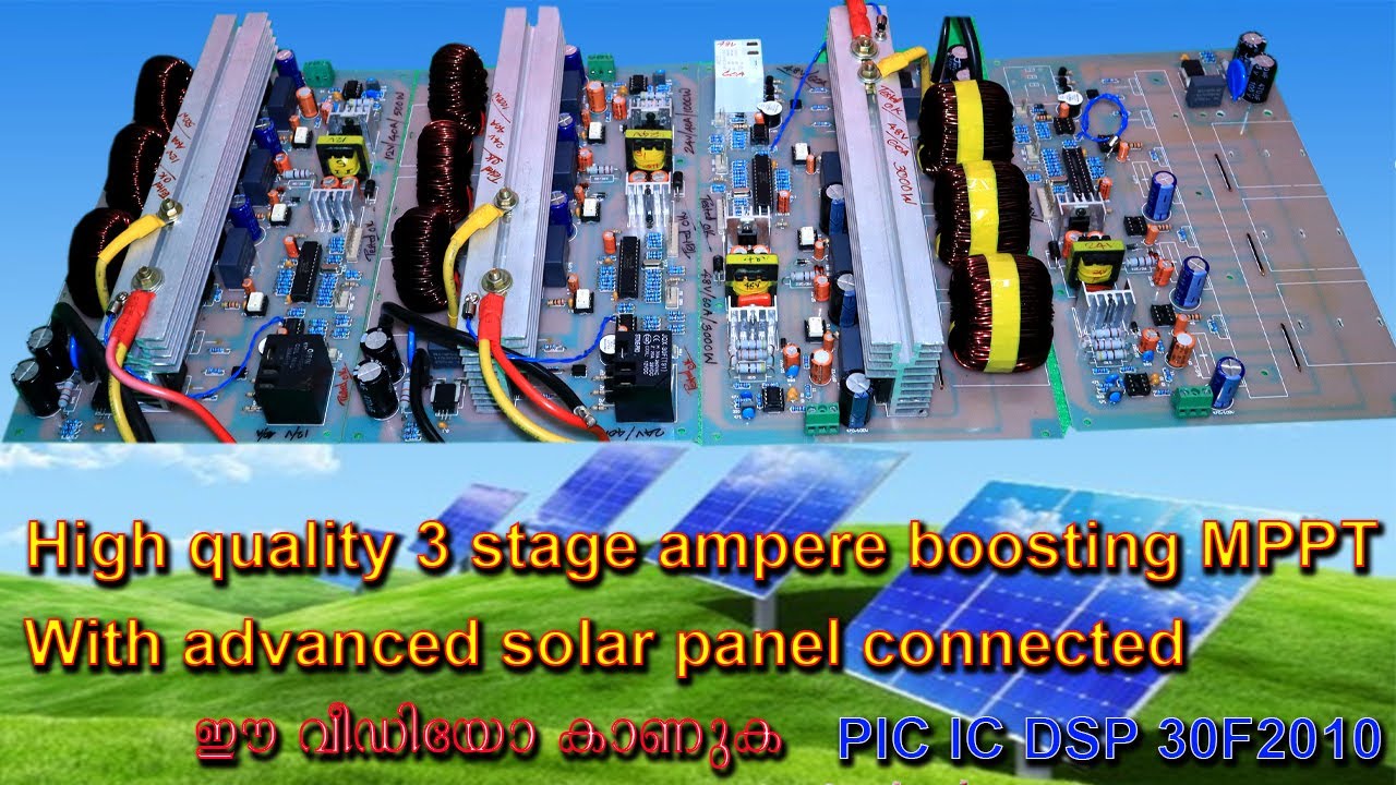 How to know MPPT and solar panel with assembling mppt I camparison mppt ...