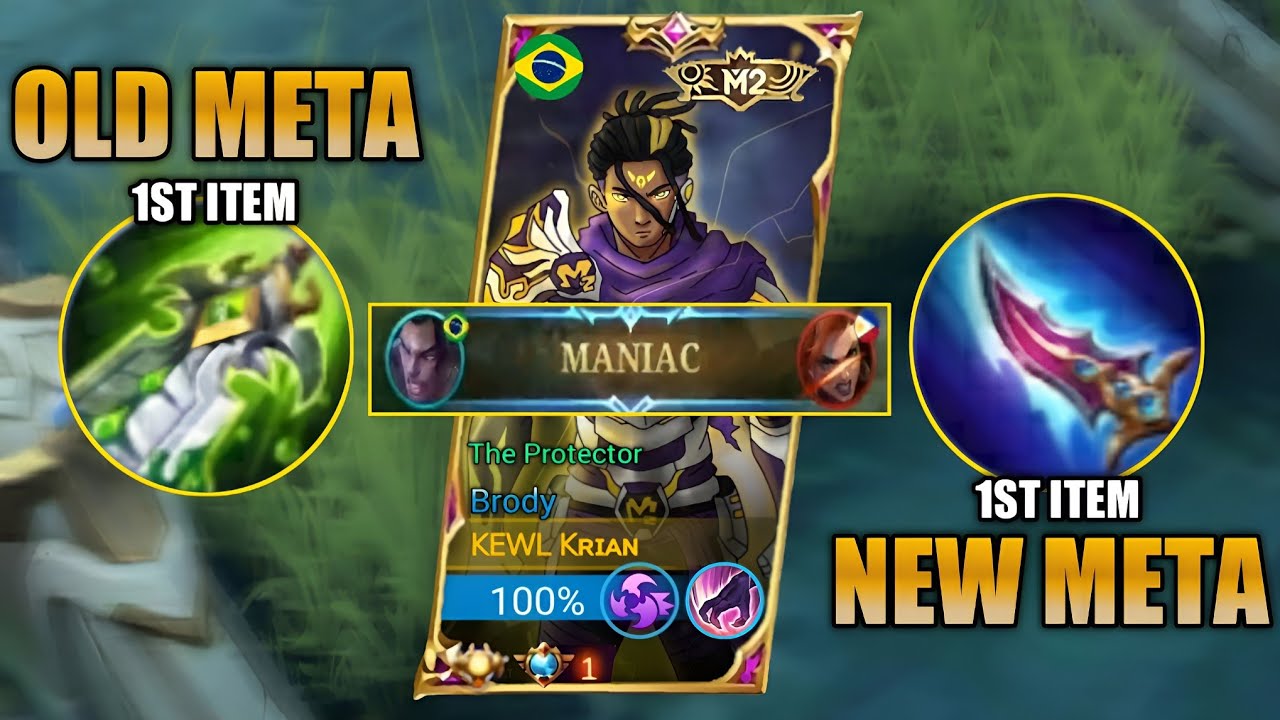 BRODY JUNGLE NEW 1ST ITEM IS INSANE ( AUTO MANIAC ) | BRODY BEST BUILD ...