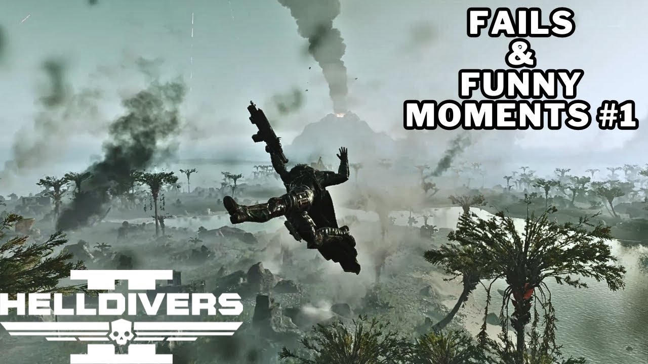 Fails & Funny Moments - HELLDIVERS 2 - YouTube