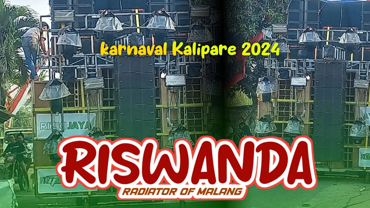 Riswanda audio tampil di karnaval Kalipare malang - YouTube