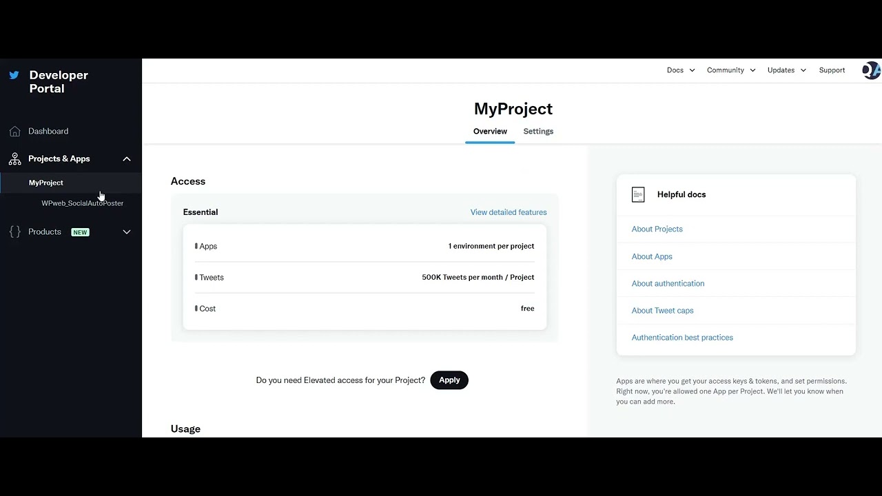 Tutorial for Creating Twitter Developer API for Fullsend Social - YouTube