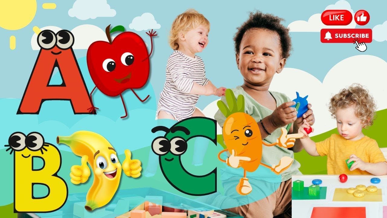 ABC Song for Kids | Learn the Alphabet with Fun Animated Characters ...