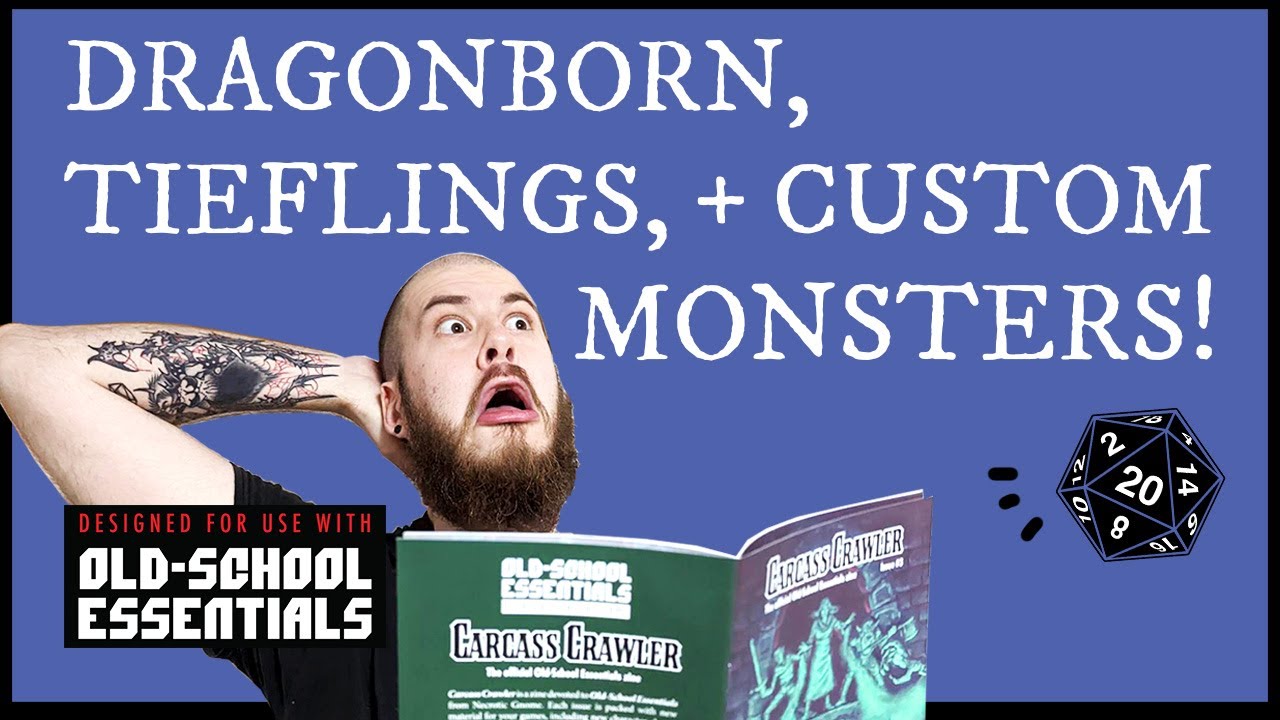 Carcass Crawler Issue 3 Review! [Old-School Essentials Zine] - YouTube