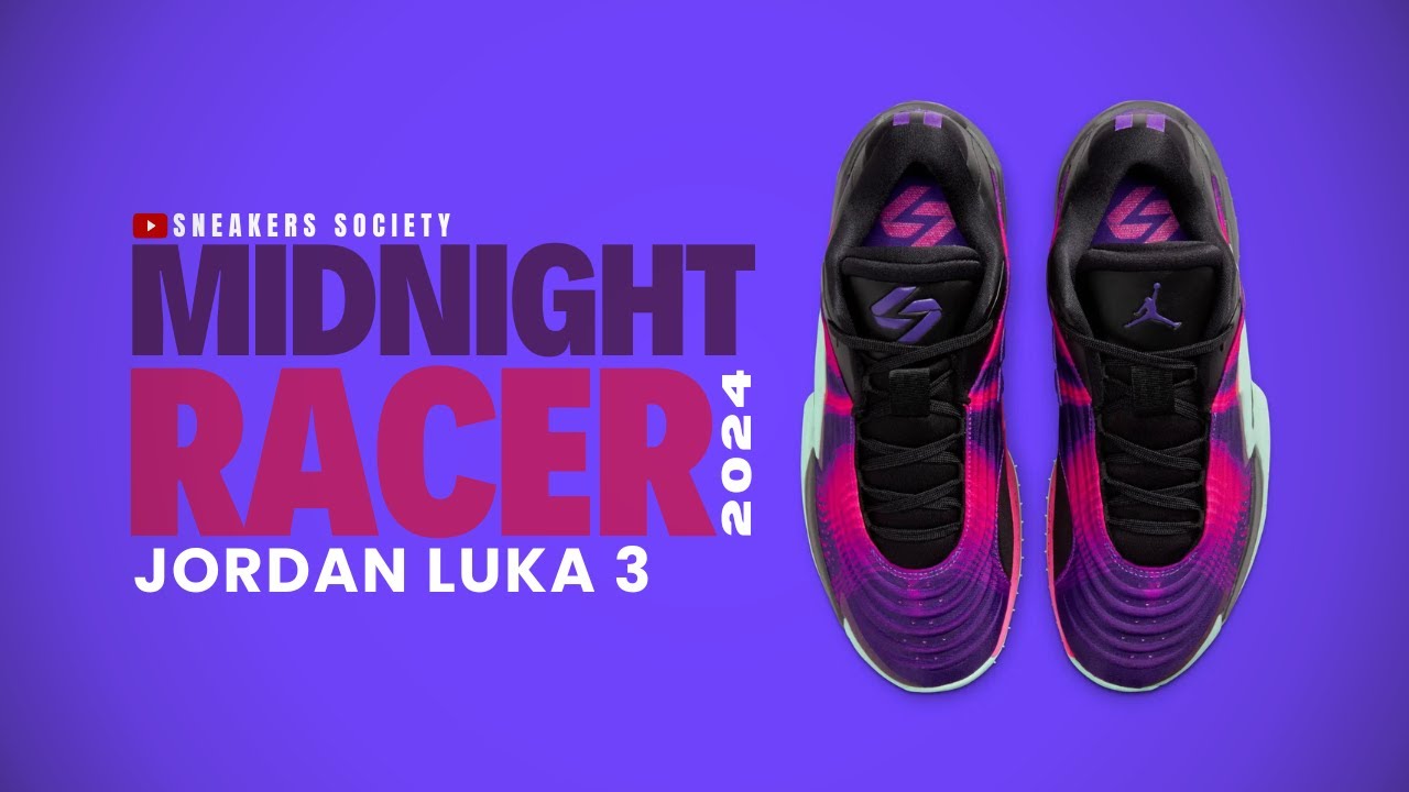 MIDNIGHT RACER 2024 Jordan Luka 3 | DETAILED LOOK + PRICE - YouTube
