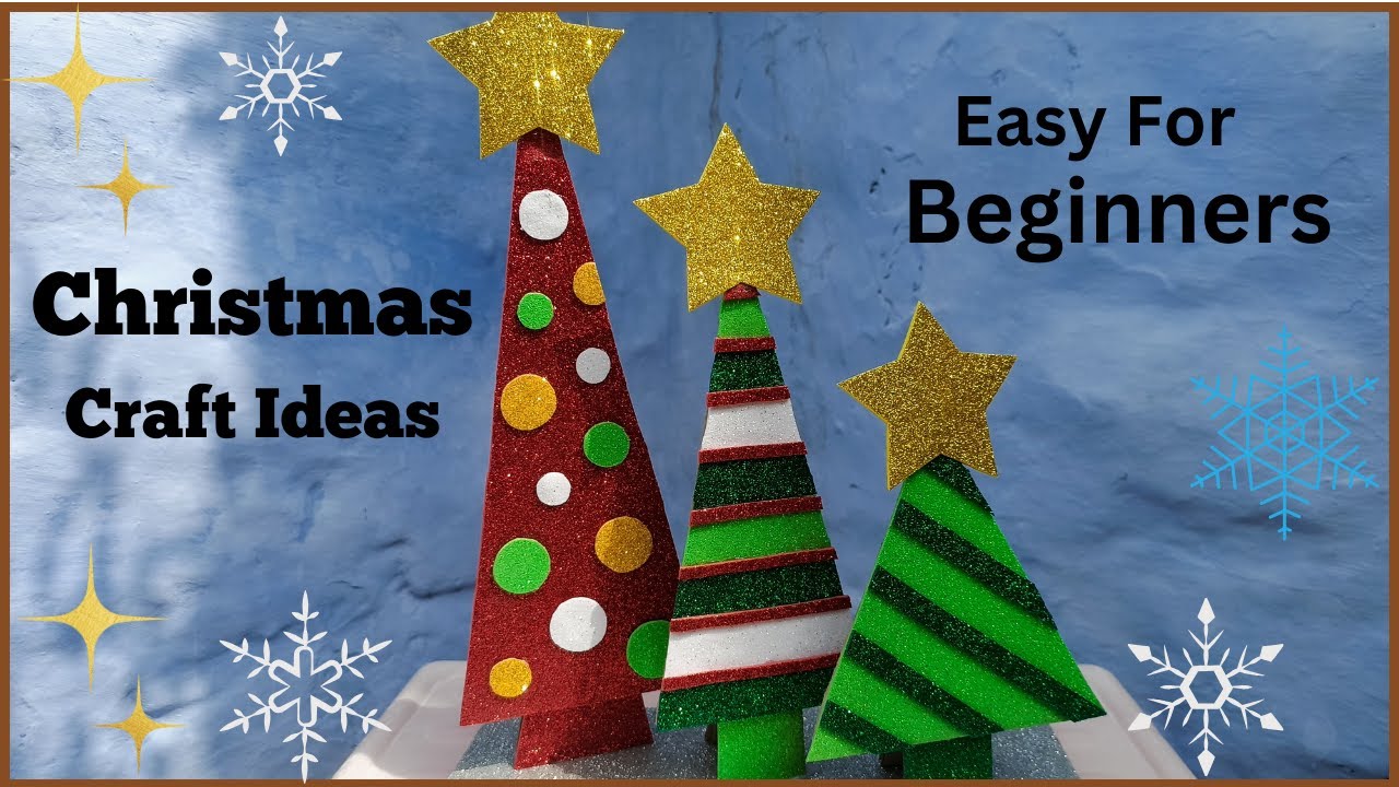 How to Make DIY Christmas Trees🎄Step by Step 🎄Easy for Beginners🎄 ...