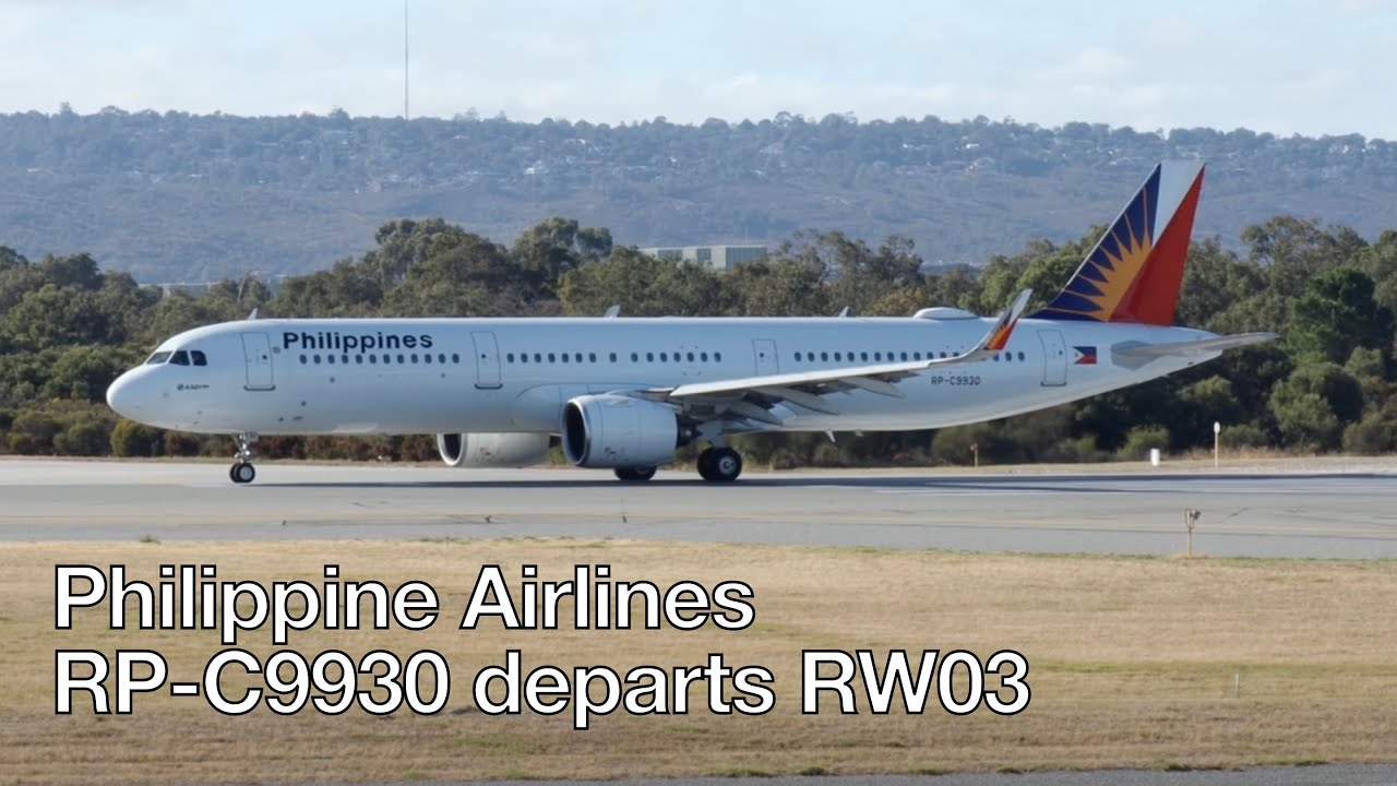 A Newie to Perth - Philippine Airlines A321-271NEO RP-C9930 departs ...