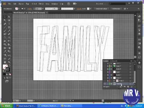Adobe Illustrator CS6 - WordCloud - YouTube