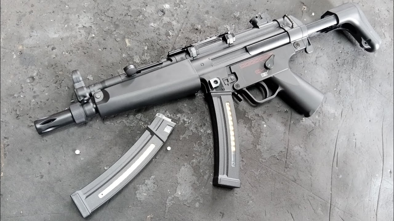 WGB Cyma Jund MP5 Convert AEG | Airsoft - YouTube