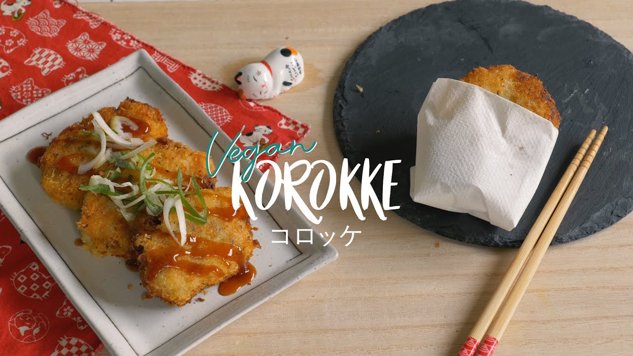 VEGAN JAPANESE KOROKKE - ヴィーガンコロッケ - YouTube