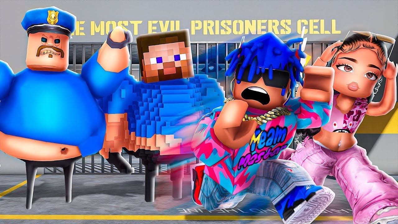 *1 HOUR* OF RAYLASHON & YKM PLAYING BARRY PRISON RUN! (ROBLOX) - YouTube