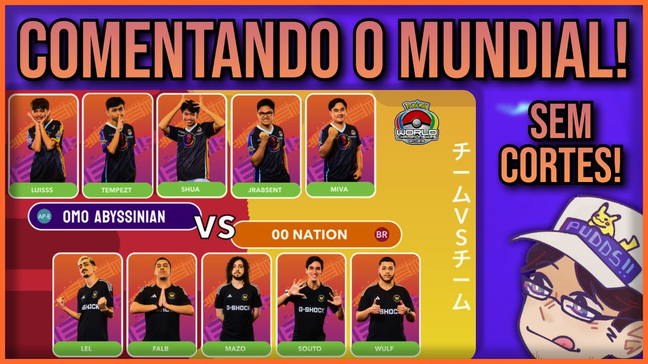 Comentando 00 Nation x OMO Abyssinian - PARTIDA COMPLETA - QUARTAS do ...