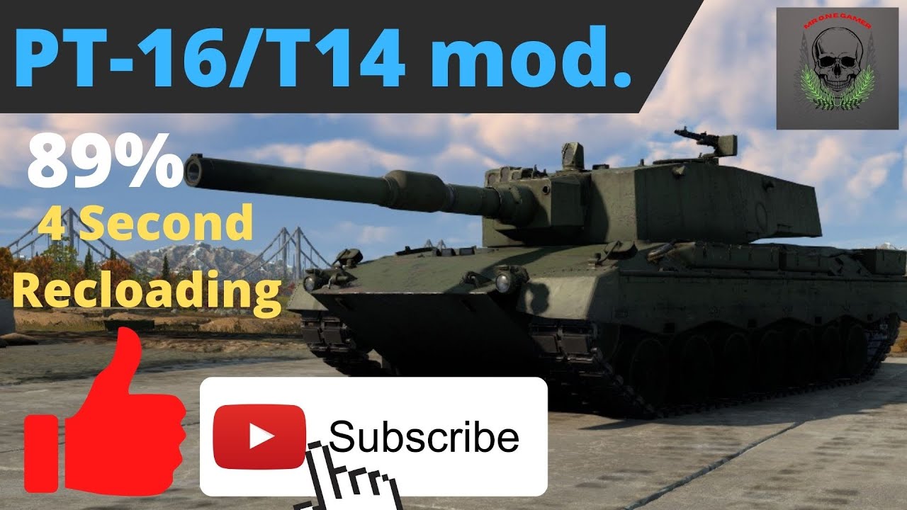 War Thunder PT-16/T14 mod. (Direct Hit) - YouTube
