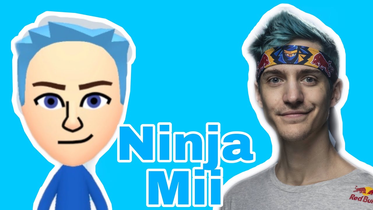 How To Make A Ninja Mii - YouTube