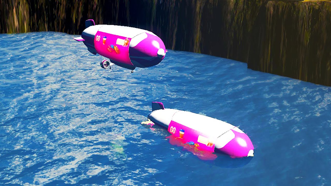 Creating an Underwater Blimp Line in Cities Skylines - YouTube