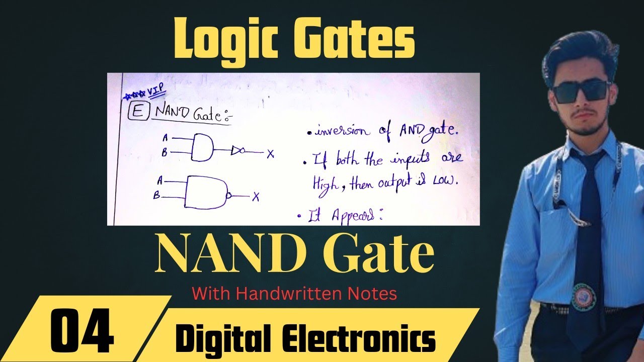 NAND Gate Explained | Digital Electronics in Hindi with Truth Table ...
