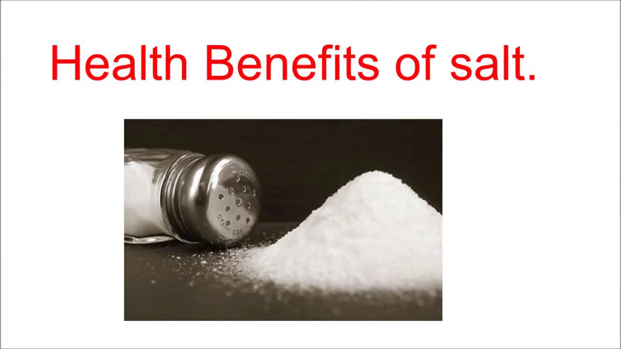 Health Benefits of salt. - YouTube