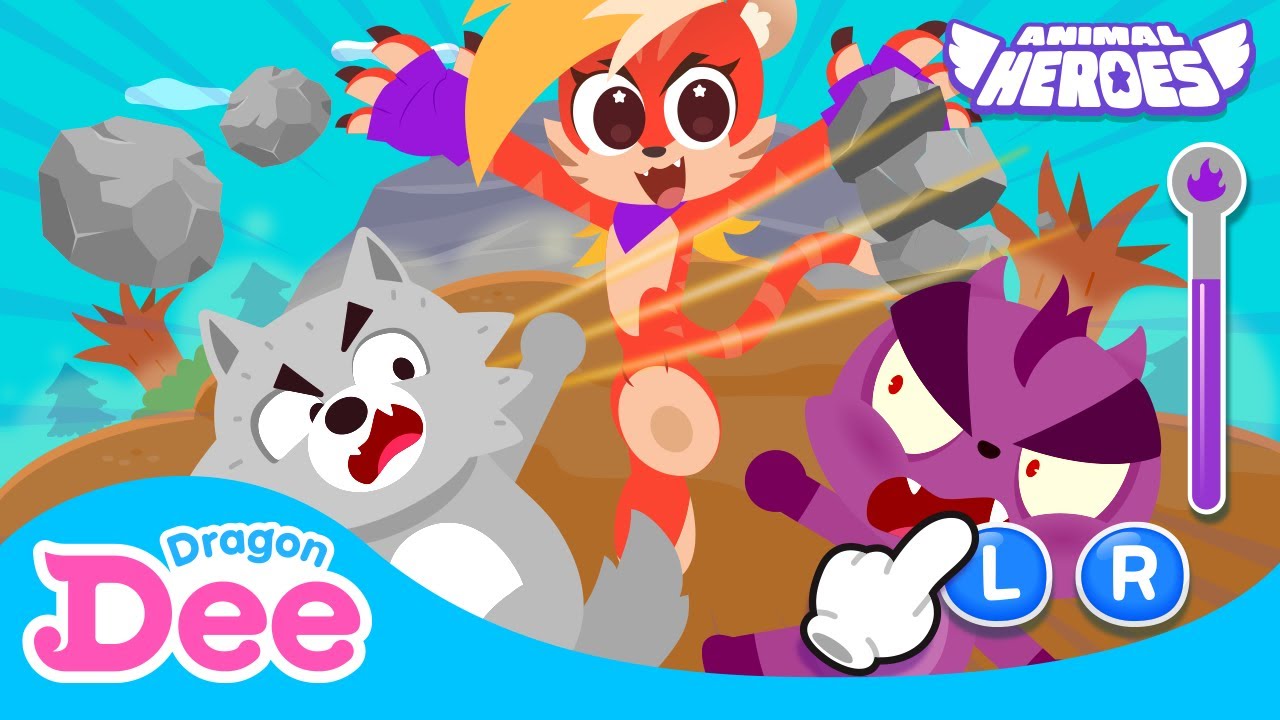 King Tiger Game | Help! Animal Heroes! 🚨 | Dragon Dee Games for ...