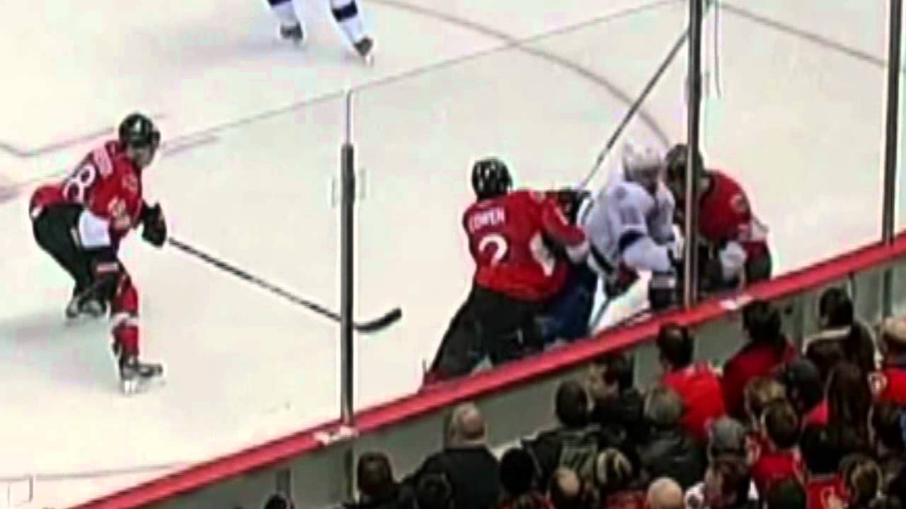 Jared Cowen nails Teddy Purcell - YouTube
