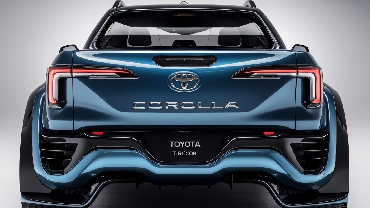 NEW KING 2025 Toyota Corolla Pickup Truck: The Iconic Sedan Reinvented ...