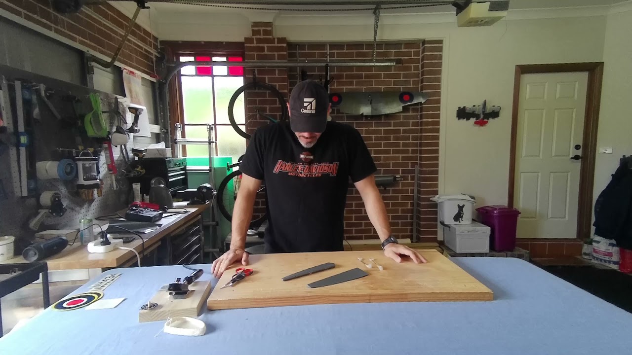 Great Planes Spitfire 40 Ailerons Covering With A Stuff Up - YouTube