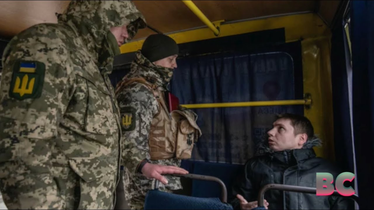 As Ukraine Expands Military Draft, Men Go Into Hiding - YouTube