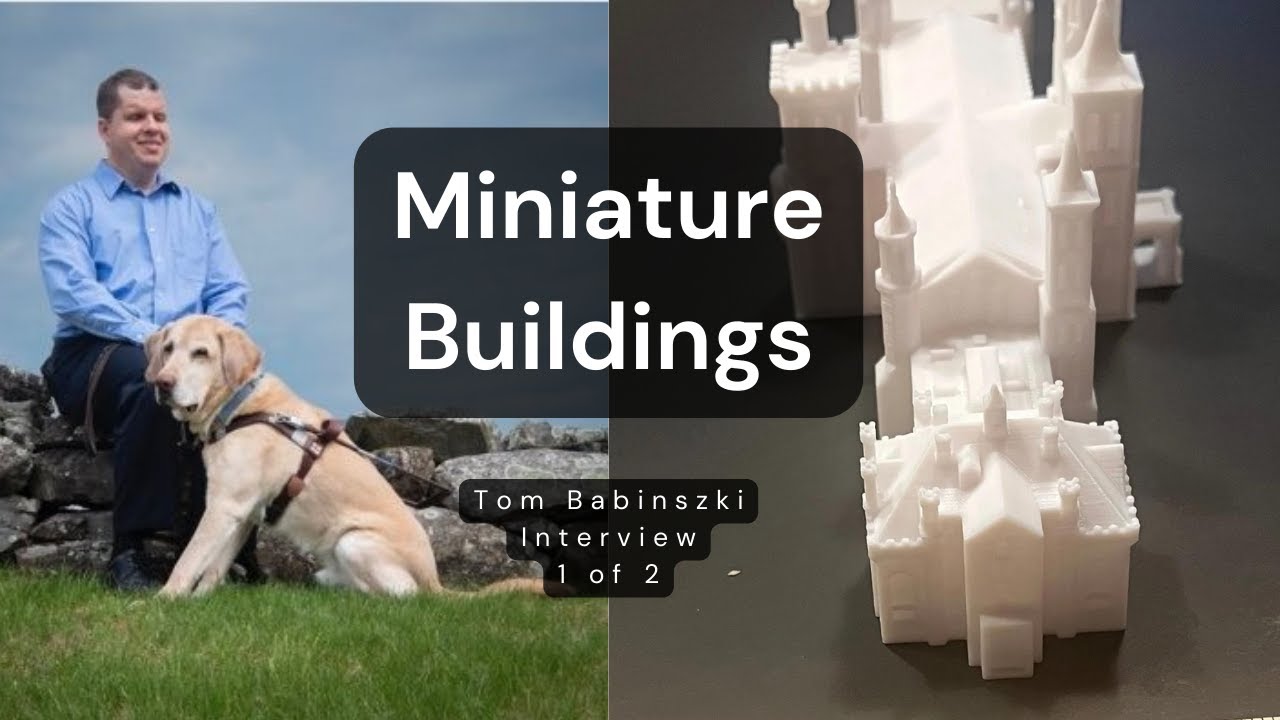 Miniature 3D Buildings for the Blind (with Descriptions) Get Rave ...