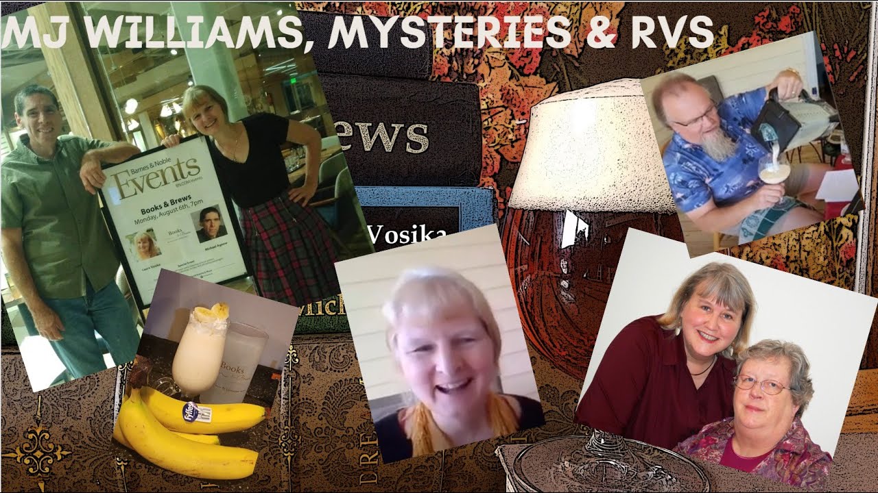 Books and Brews Goes ON THE ROAD with MJ Williams, #55 - YouTube