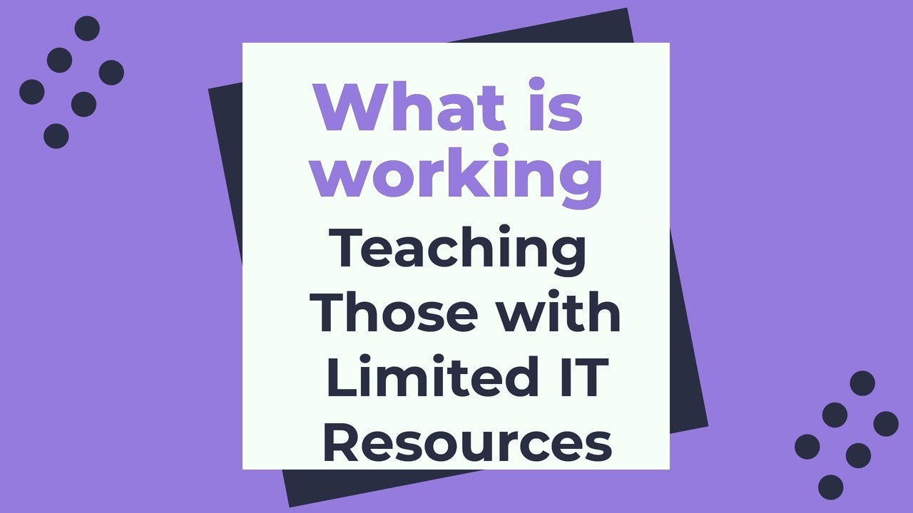 Low Level Learners - What is working. - YouTube