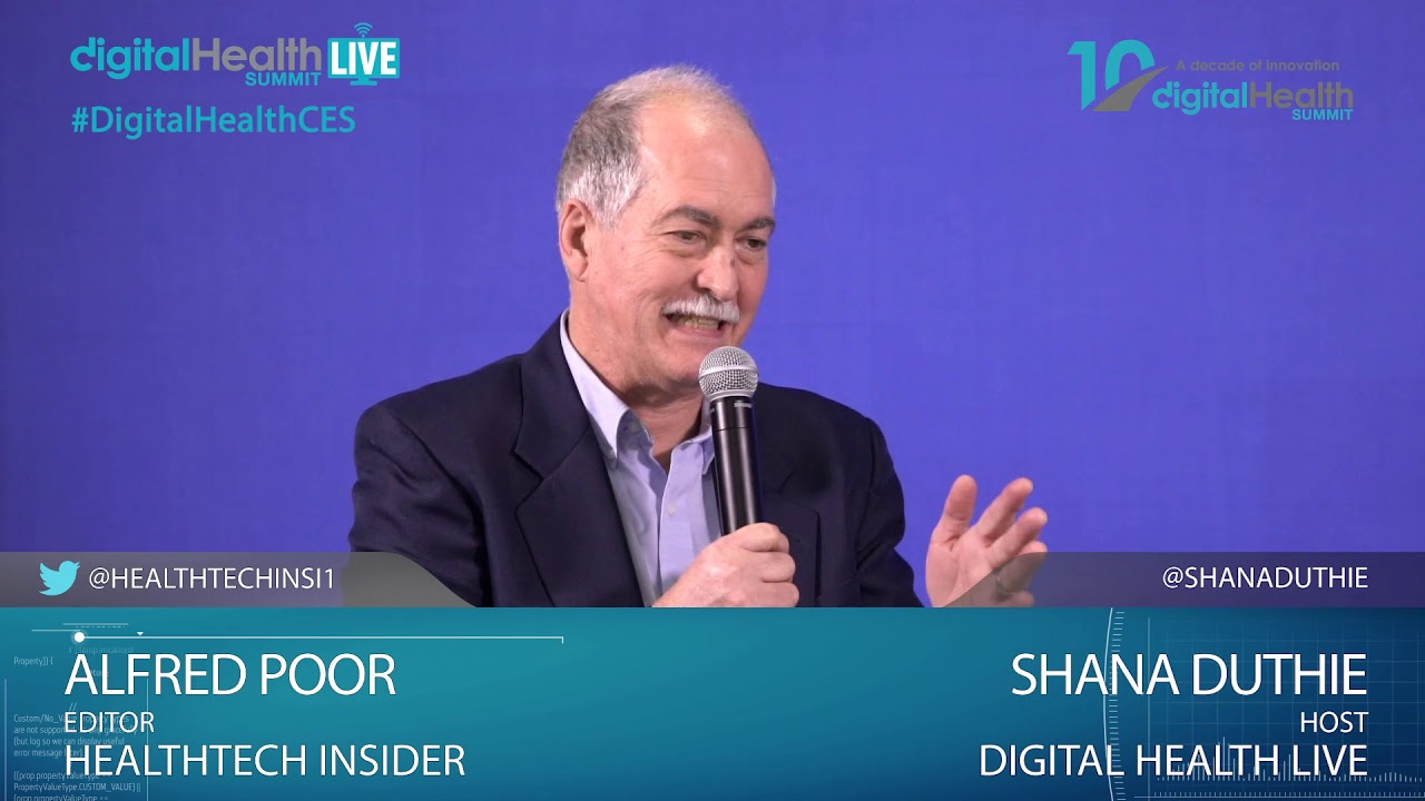 Interview Alfred Poor/Health Tech Insider - Digital Health Live Studio ...
