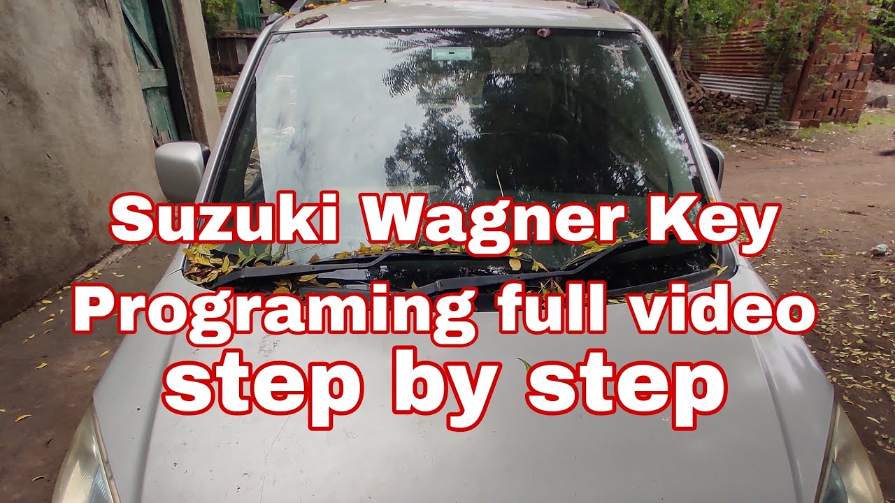 Suzuki WagonR key programming step by step full video From Shoaib Qadri ...