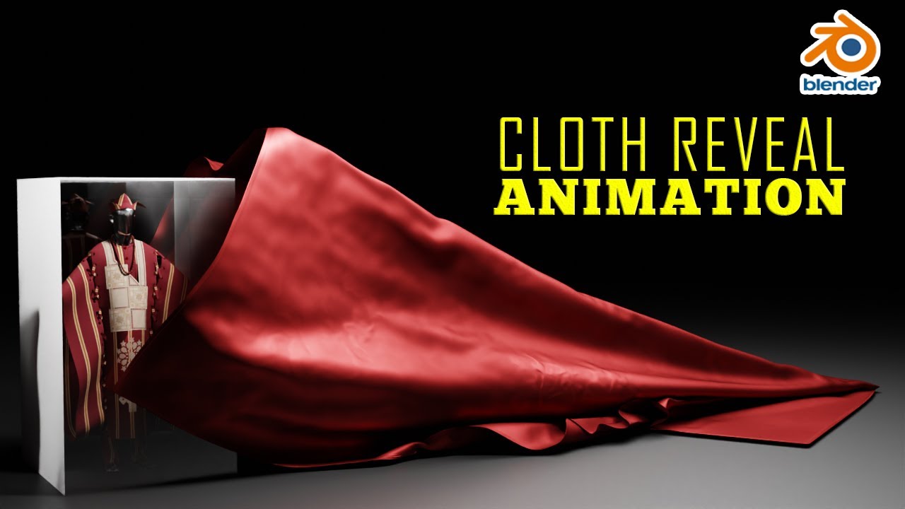 Cloth Reveal Animation in Blender | Complete Tutorial (10 Minutes ...