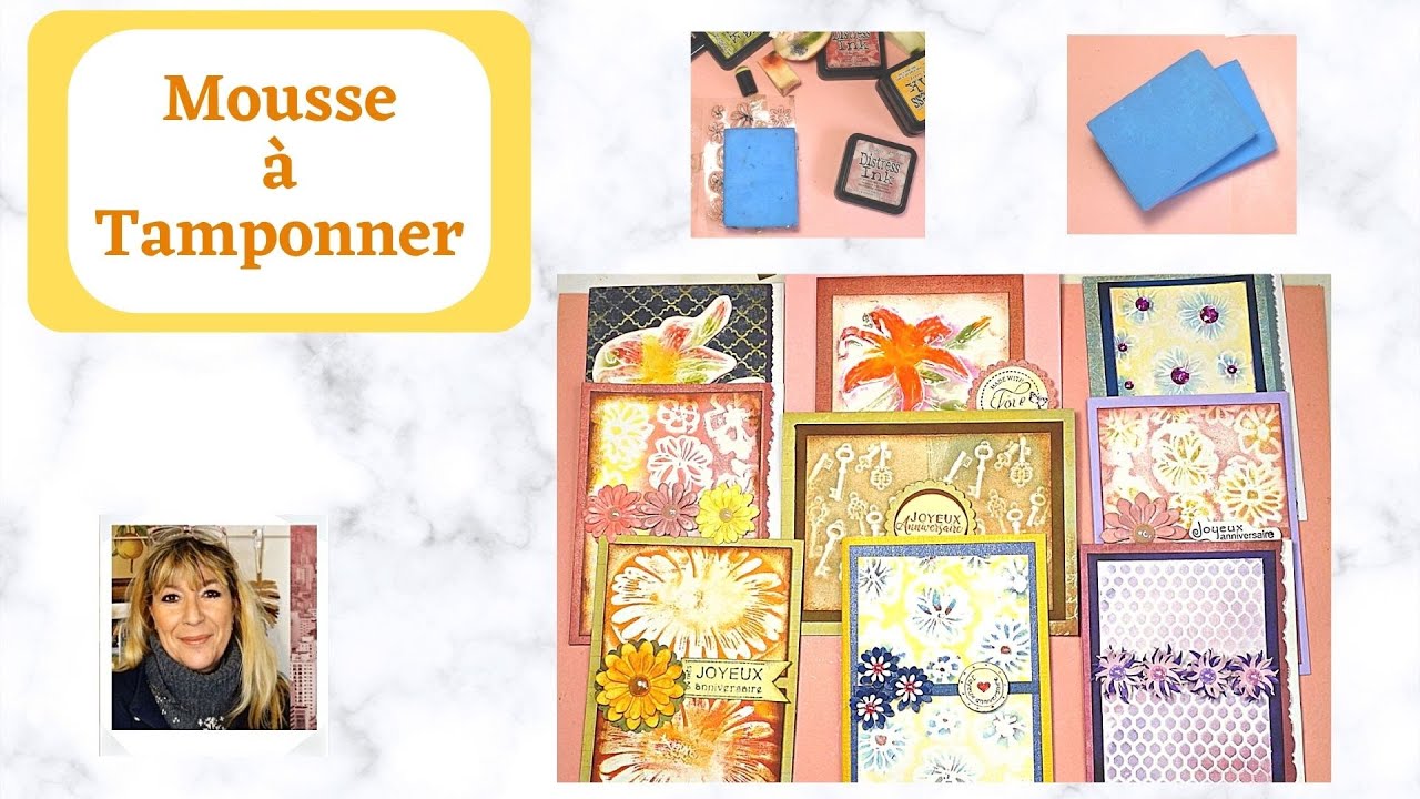 Mousse à Tamponner - Stamping Foam : Utilisations - Exemples et Cartes ...