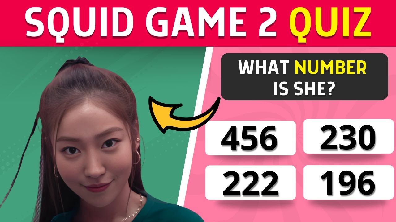 Ultimate Squid Game 2 Quiz! Think you know Squid Game 2? Prove it ...