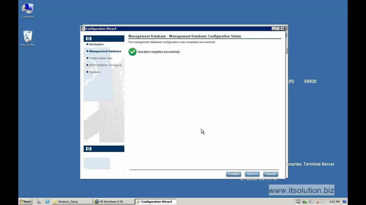 Install HP Anywhere 9.0 - YouTube